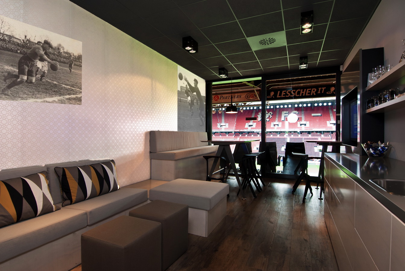 FC Twente skybox | zakelijk | projecten | quub - interior concepts